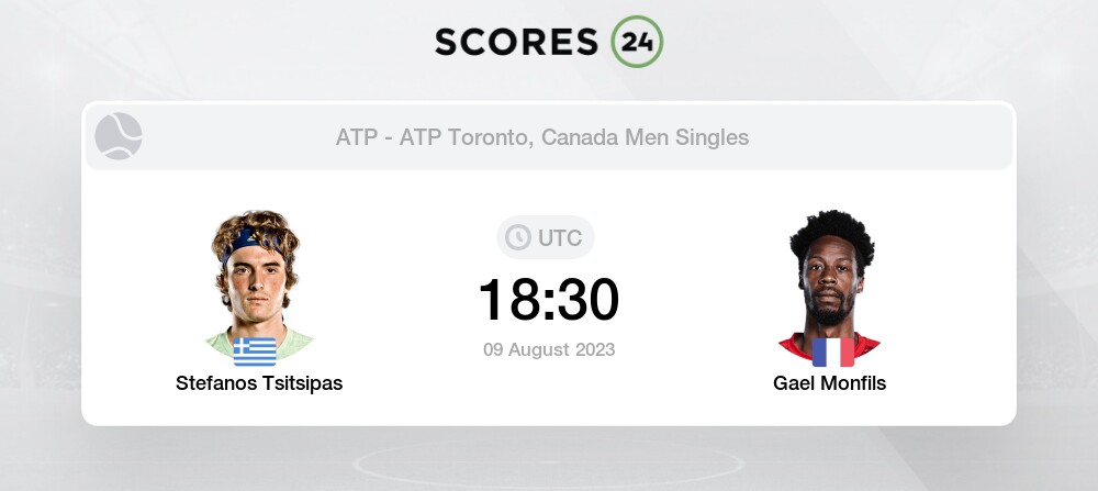 Tsitsipas vs Monfils Prediction and Picks on today 9 August 2023 Tennis