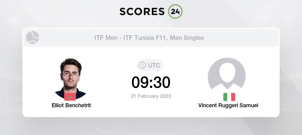 Elliot Benchetrit vs Vincent Ruggeri, Samuel Prediction and Picks on ...