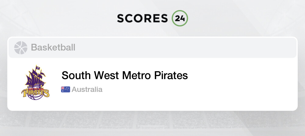 South West Metro Pirates (W) Fixtures, Schedule and Live Results ...